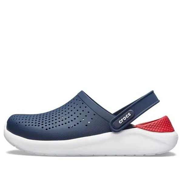 CROCS Literide Shoe Beach Sandals - Blue/red