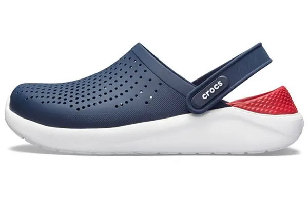 CROCS Literide Shoe Beach Sandals - Blue/red