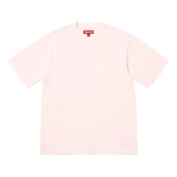 Supreme Ss26 S/s Pocket T-shirt - Pink