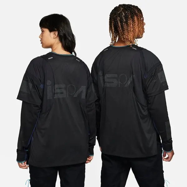 Nike Ispa Long Sleeve T-shirt - Black/multi-color