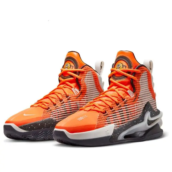 Nike Zoom Gt Jump Basketball Sneakers - Orange/black