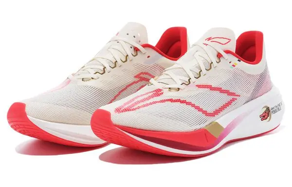 LI-NING Feidian Challenger 3.0 Sneakers - White/red