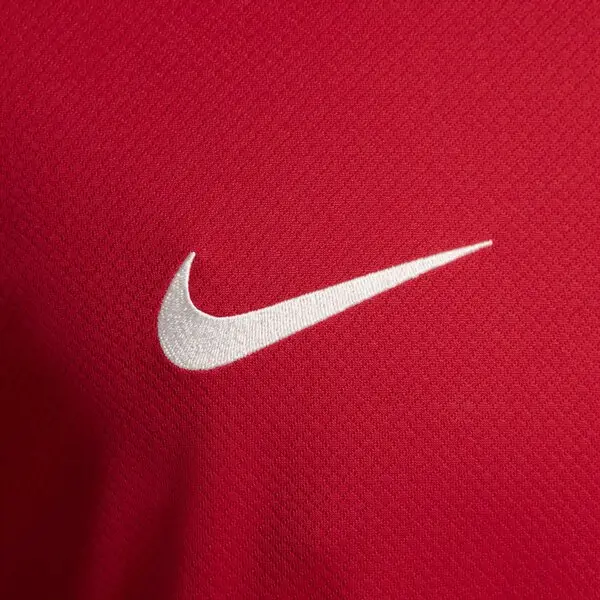 Nike Portugal 24/25 Stadium Home Replica Soccer Jersey - Red