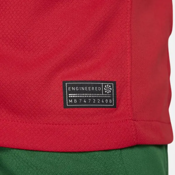 Nike Portugal 24/25 Stadium Home Replica Soccer Jersey - Red