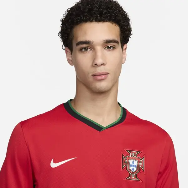 Nike Portugal 24/25 Stadium Home Replica Soccer Jersey