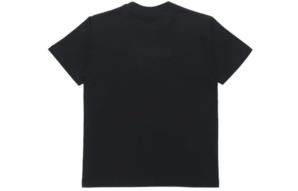 A BATHING APE Half Zip Shark Tee - Black