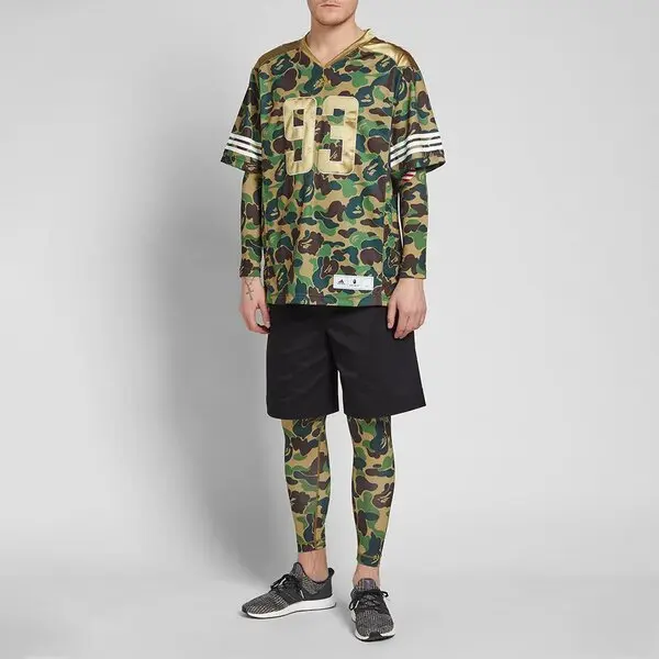 Adidas A Bathing Ape X Sb Jersey Camouflage
