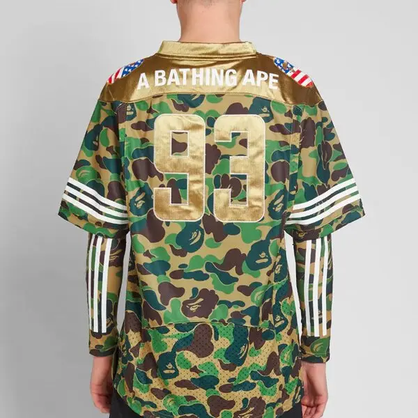 Adidas A Bathing Ape X Sb Jersey Camouflage