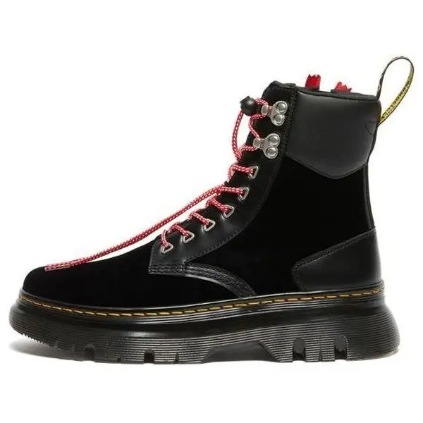 Dr. Martens Atmos X Tarik Zip Velvet Boots - Black