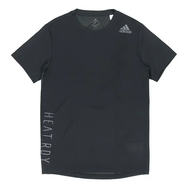 Adidas Heat.rdy Training Short Sleeve T-shirt - Black