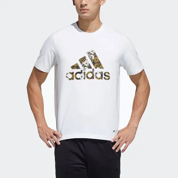Adidas Panda Print Logo T-shirt