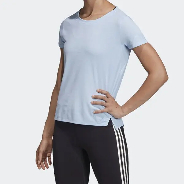 Adidas Training Sports Round-neck Short-sleeve Tee