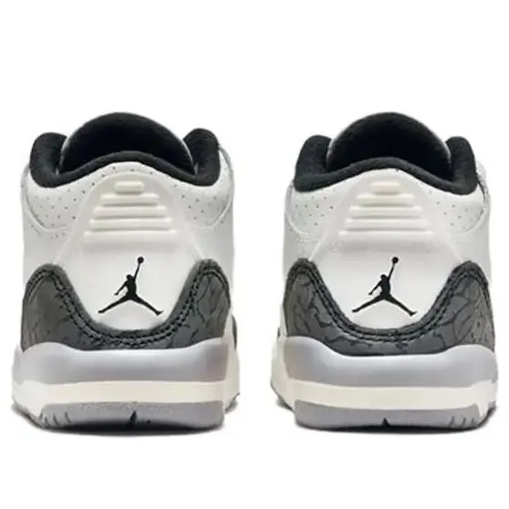 JORDAN 3 Retro "cement Grey - White/grey