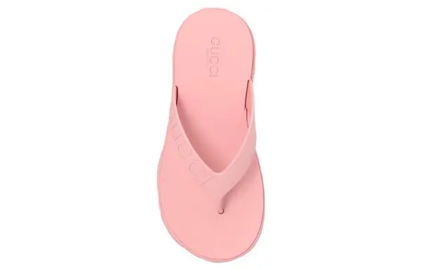 Gucci Thong Platform Sandal - Pink