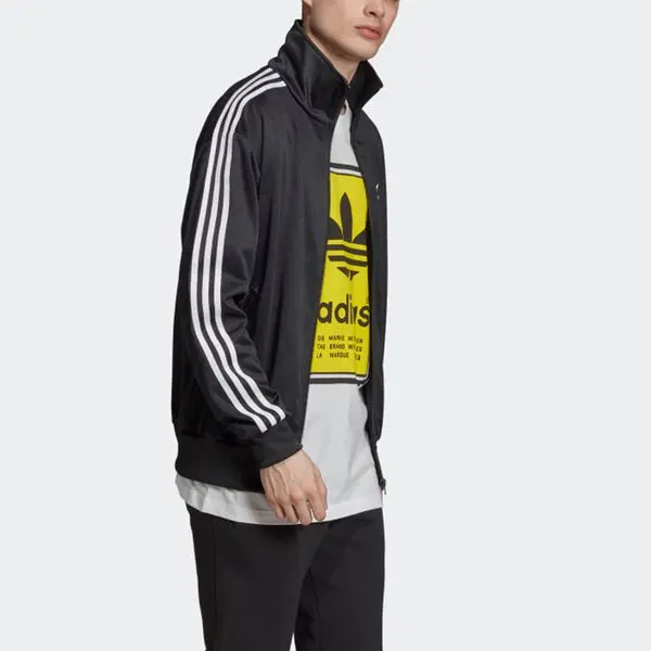 Adidas Originals Stand Collar Track Jacket - Black
