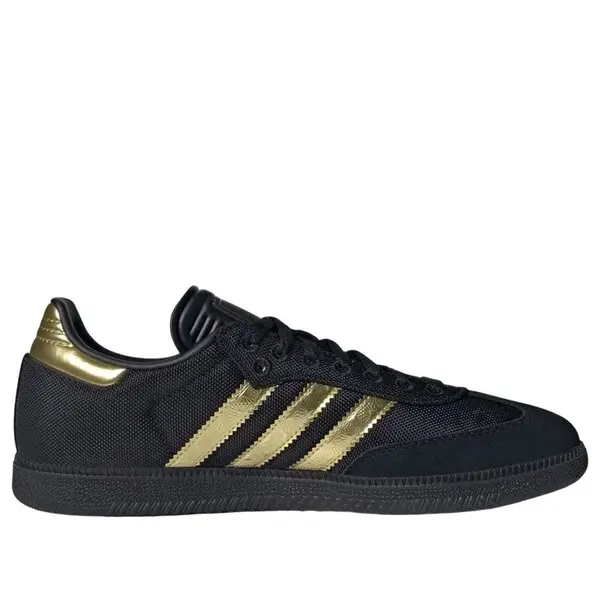 Adidas Samba Mexico Sneakers - Core Black/gold Metallic