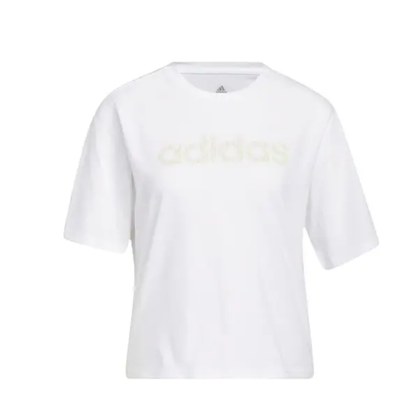 Adidas Water Tiger Graphic Crop T-shirt - White