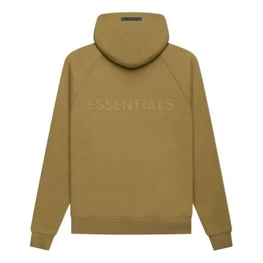 Fear Of God Pullover Logo Hoodie - Tan