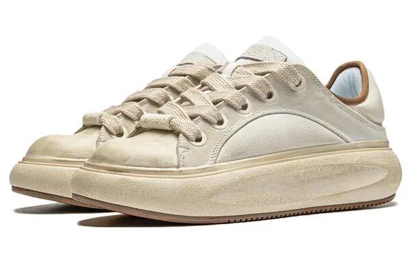LI-NING Yunyou C4d Sneakers - White/beige/tan