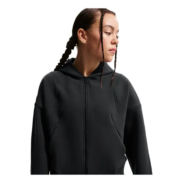 Nike Mavn Therma-fit Knit Full-zip Hoodie - Black