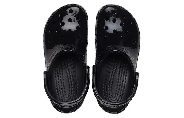 CROCS Classic High Shine Clog - Black