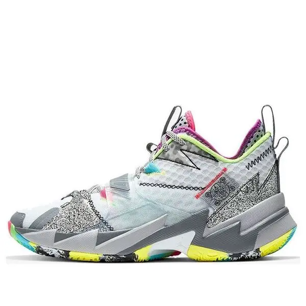JORDAN Air Why Not Zer0.3 "zer0 Noise" Sneakers - Multi-color