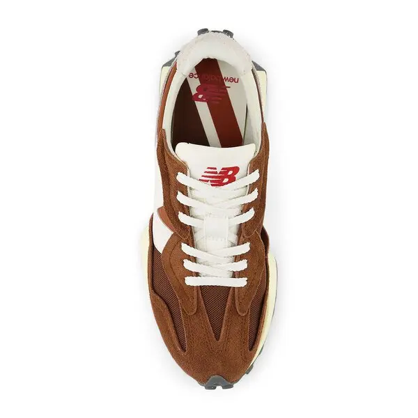 NEW BALANCE 327 Sneakers - Brown/white