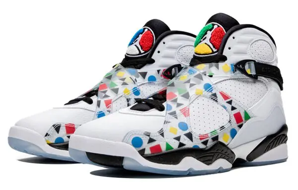 JORDAN Air Retro "quai 54 - White