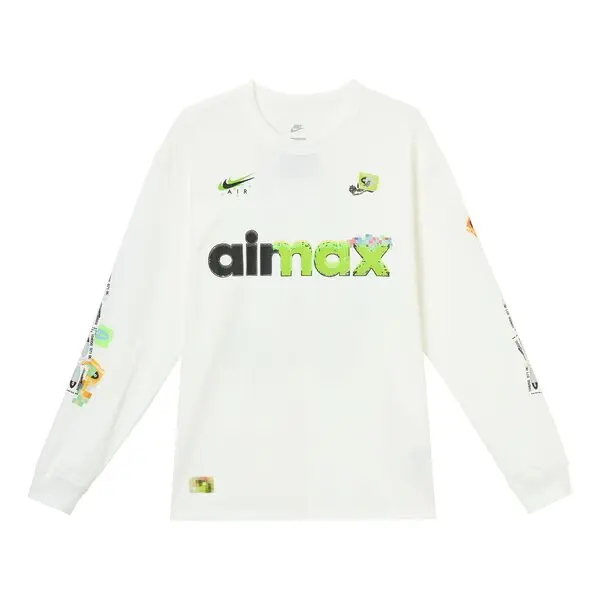 Nike Nsw Fam Reunion Long Sleeve T-shirt - White