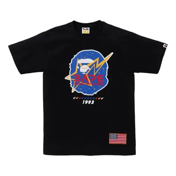 A BATHING APE Space Ape Head Tee
