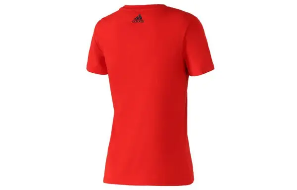 Adidas Short Sleeve Crewneck T-shirt - Red