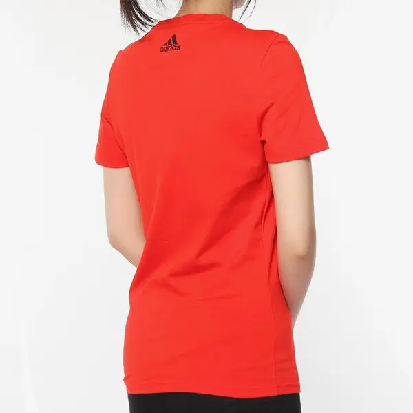 Adidas Short Sleeve Crewneck T-shirt - Red