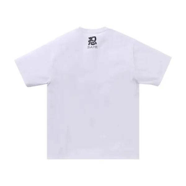 A BATHING APE Ninja College Tee - White