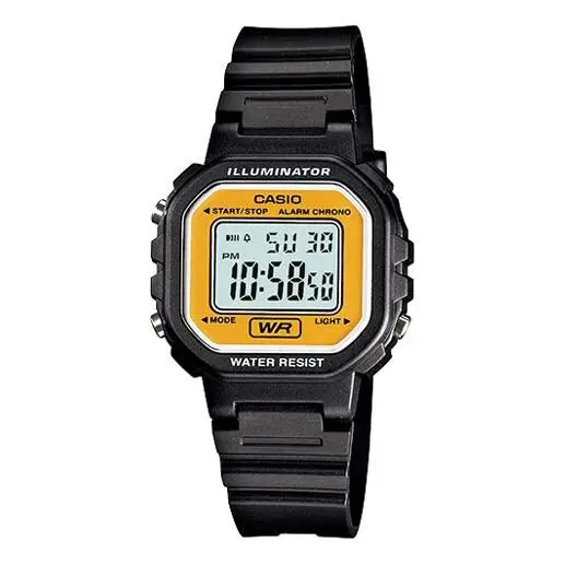 Casio Digital Quartz Watch - Yellowblack
