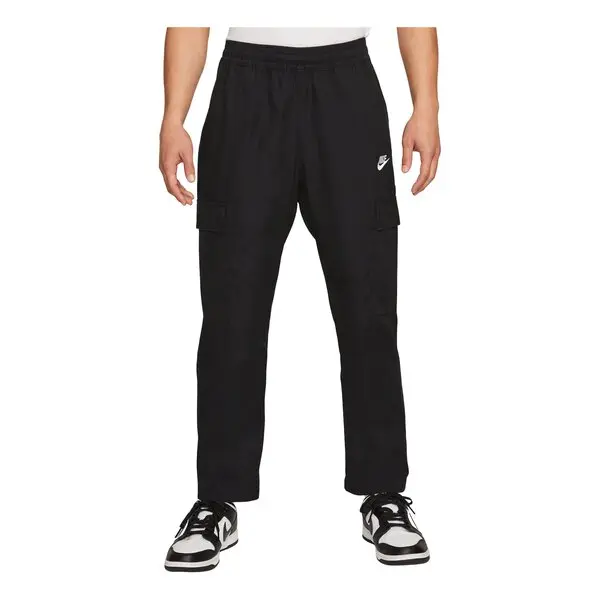 Nike Club Woven Cargo Pants - Black