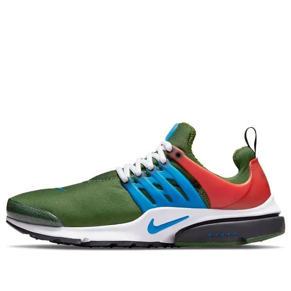 Nike Presto Sneakers - Green/blue/red