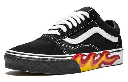 VANS Old Skool Flame Cut Out Low Top Sneakers