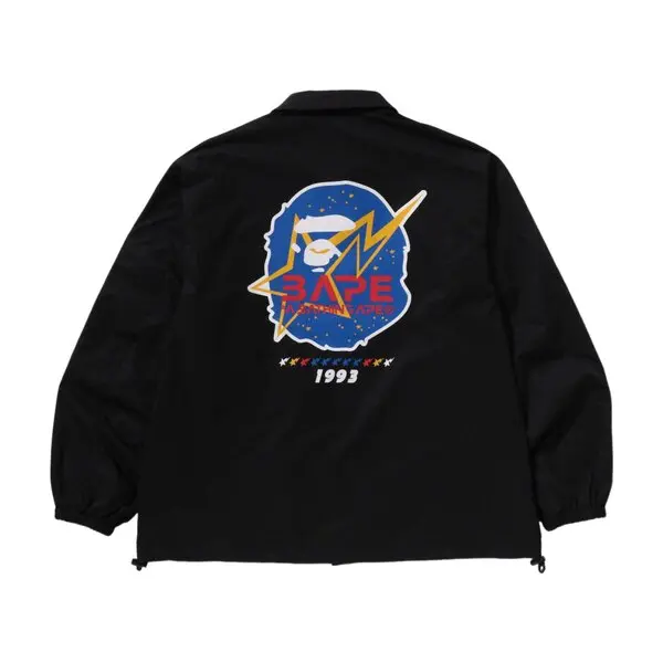 A BATHING APE Space Ape Relaxed Fit Coach Jacket