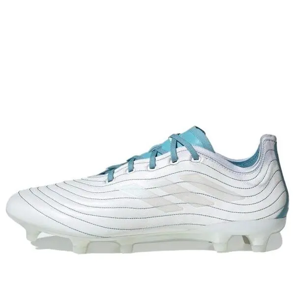Adidas X Parley Copa Pure.1 Fg Football Boots - Cloud White/grey Two/preloved Blue