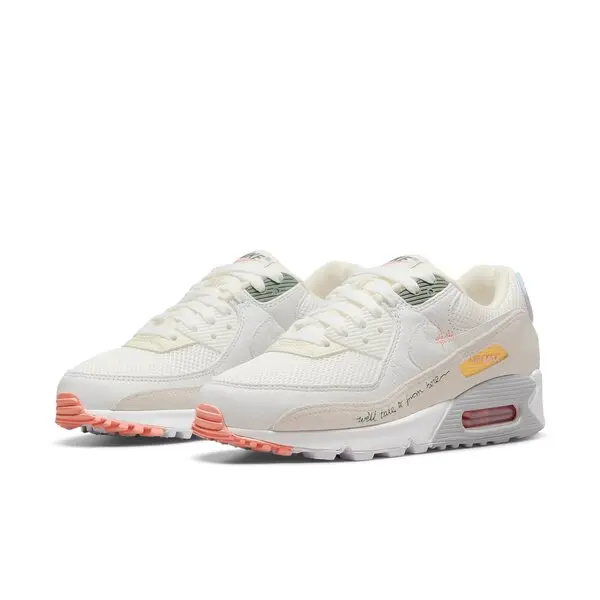 Nike Max 90 'we'll Take It From Here' Sneakers - Gray/white/yellow