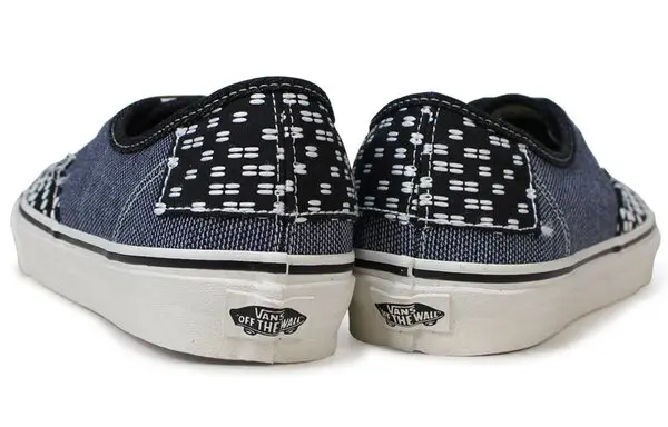 VANS Authentic Patchwork Sneakers - Black/blue/white