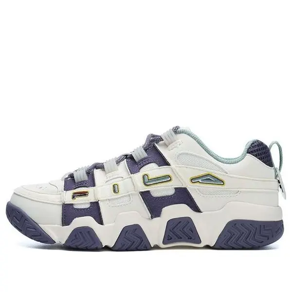 FILA FUSION Barricade Sneakers - White/purple