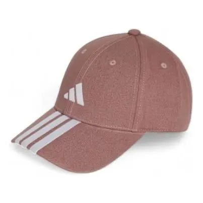 Adidas 3 Stripes Logo Cap - Pink/white