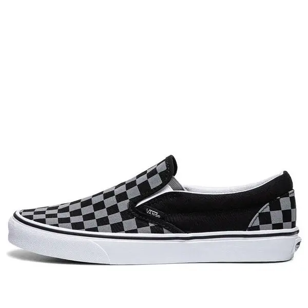 VANS Classic Slip-on Cosmic Check Reflective - Black/gray