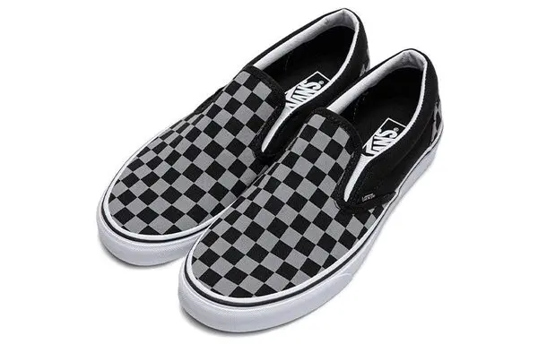 VANS Classic Slip-on Cosmic Check Reflective - Black/gray