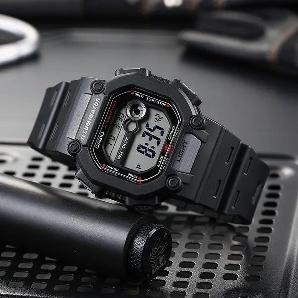 Casio Digital Illuminator Watch - Black