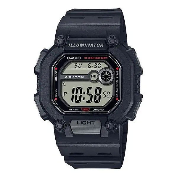 Casio Digital Illuminator Watch - Black