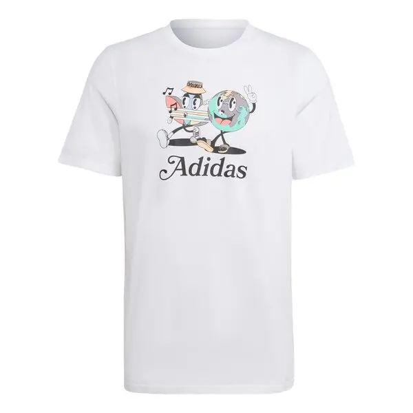 Adidas Originals Enjoy Summer Graphic Tee - White
