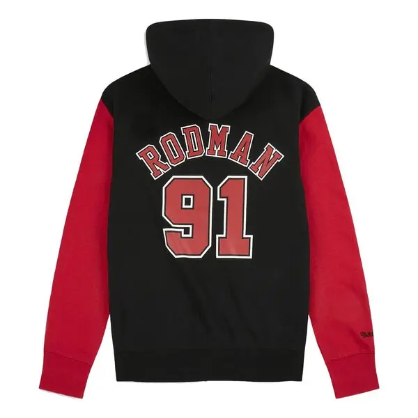 Mitchell & Ness Chicago Bulls Dennis Rodman 1996 Hoodie