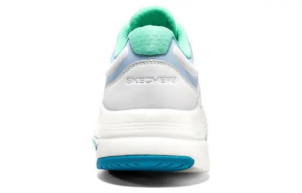 Sketchers Go Walk Distance Walker Athletic Sneakers - White/aqua